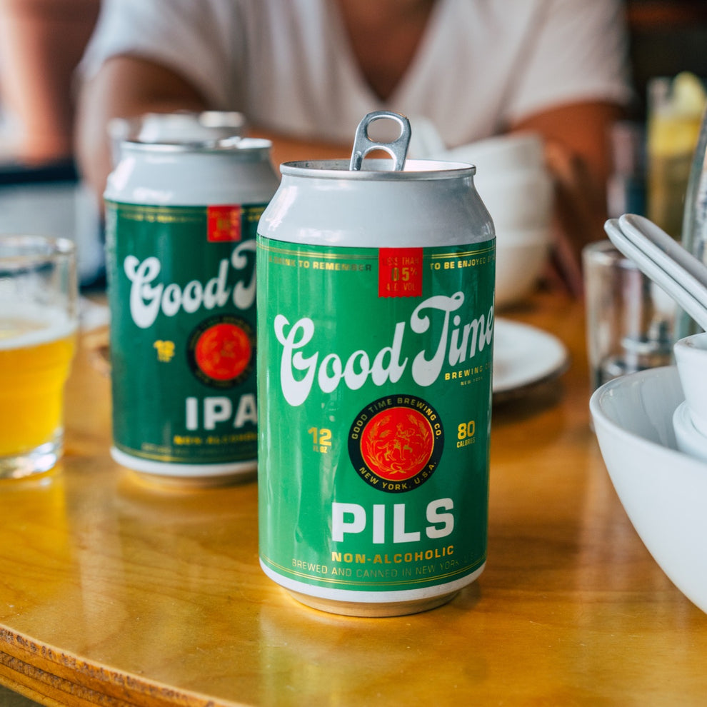 Non Alcoholic Beer Pils | Good Time Brewing